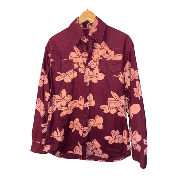 Sig Zane | Shirts | Sig Zane Ls Plumeria Shirt | Poshmark